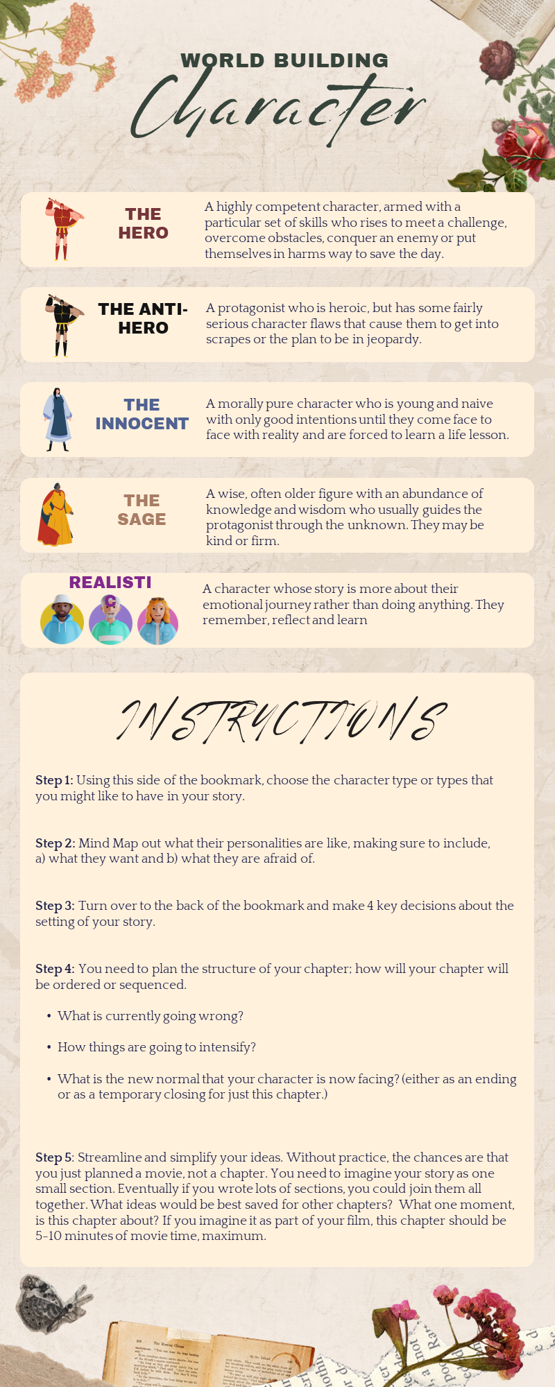 World Building Bookmark – English Teacher CPD and Resources